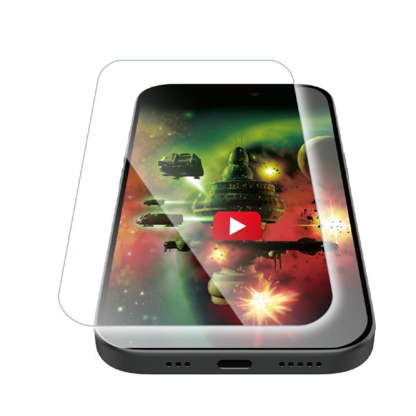 “最強(※1)加工”、強度4倍以上を実現(※2)。超強じん加工により、角割れに強いエッジ部分と最強クラスの耐衝撃性を実現し、Gorilla(R)ガラスを採用した超透明タイプの画面保護ガラスフィルムです。 ※1:当社発売中のガラスフィルムと衝...