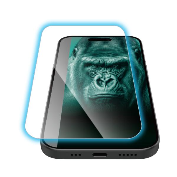 “最強(※1)加工”、強度4倍以上を実現(※2)。超強じん加工により、角割れに強いエッジ部分と最強クラスの耐衝撃性を実現し、Gorilla(R)ガラスを採用したブルーライトカットタイプの画面保護ガラスフィルムです。 ※1:当社発売中のガラス...