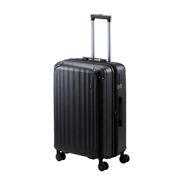 大切な荷物をしっかり守る!海外旅行にも使えるTSAロック付きのキャリーケースです。ダイヤルロック式なので、鍵をなくす心配がありません。拡張機能付きで旅先で荷物が増えても安心。長期旅行や出張にもおすすめなラージサイズです。関連キーワード：エレ...