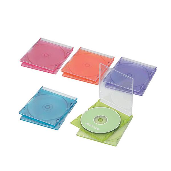 厚さ約5mmのスリムタイプ。コンパクトに収納できるスリムタイプのBlu-ray/DVD/CDケース。関連キーワード：エレコムダイレクトショップ エレコムダイレクト エレコム elecom わけあり アウトレット 在庫処分 エレコムわけあり