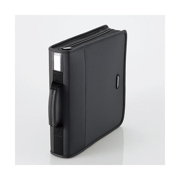 本棚や机周りに縦置きもできる自立タイプ。大量のCD/DVDをコンパクトに収納できるファスナーケース。関連キーワード：エレコムダイレクトショップ エレコムダイレクト エレコム elecom