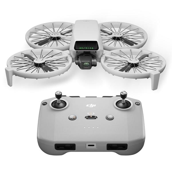概要：DJI Flipはコンパクトなデザインながら、優れた撮像性能を備えています。送信機なしで手のひらからの離陸をサポートします。被写体トラッキングがあなたにフォーカスを維持します。折りたたみ式プロペラガードが携帯性と安全性を確保します。D...