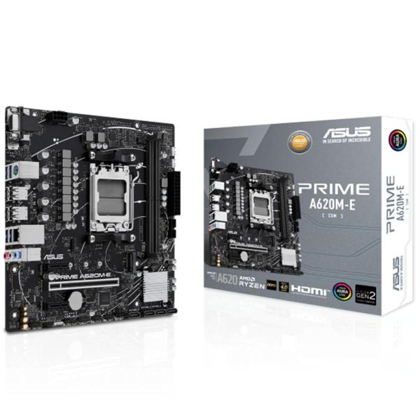 CPU : AMD Ryzen〓 7000 シリーズ/8000 シリーズ デスクトップ プロセッサー用 AMD Socket AM5チップセット : AMD A620 チップセット対応メモリ : 2 x DIMM スロット、最大96GB、D...