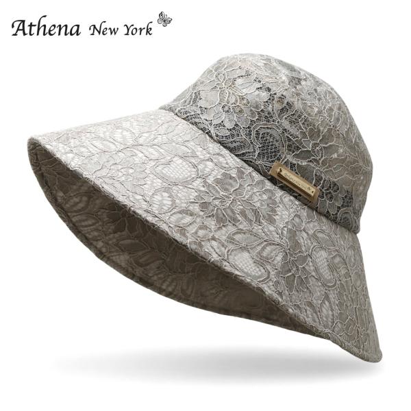 【発売日：2026年04月08日】■モデル・シリーズモデル名：Annette (アネッテ)シリーズ名：Fashion Line (ファッションライン)■ デザインの説明 ■アシーナニューヨークの透け感レースがラグジュアリーで上品なつば広帽子...