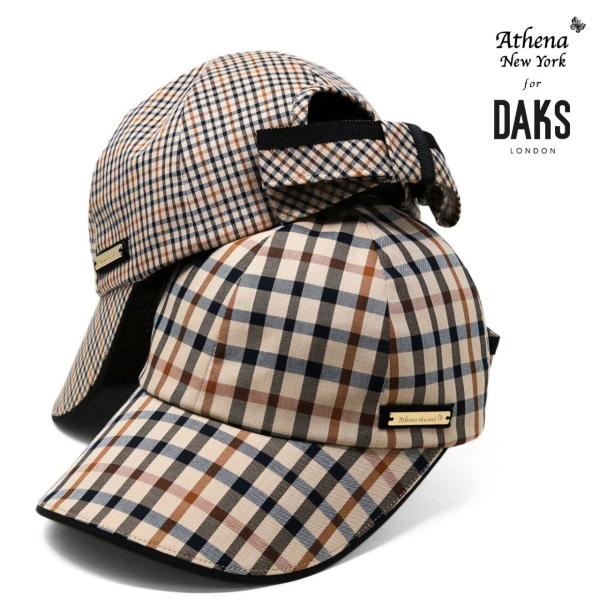 【発売日：2026年03月31日】「 爆買 WEEK 」DAKSの伝統を象徴するハウスチェックを、Athena New Yorkのデザイナーによる“計算されたキャップシルエット”に落とし込んだ、特別なコラボレーション。クラウンの高さやツバの...