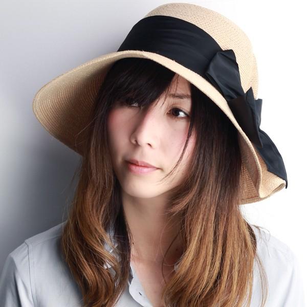 GREVI グレヴィ 春夏 ツバ広ハット レディース ボーダー イタリア製