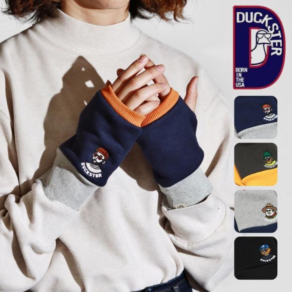 【発売日：2025年12月01日】「 爆買 WEEK 」1957年創業のスポーツウェアブランド【Duckster/ダックスター】より、指先が自由に使えるフィンガーレスタイプのハンドウォーマーのご紹介です。カジュアルなスウェット生地とリブの切...