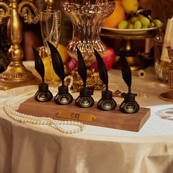 エセク et seq. イージージェル カラージェル FG1920 FG1922 FG1925 FG1941 FG1943 10ml F・スコット・フィッツジェラルドシリーズ ジェルカラー セルフネイル 羽根ペン インク瓶 ボトル マニキュ...