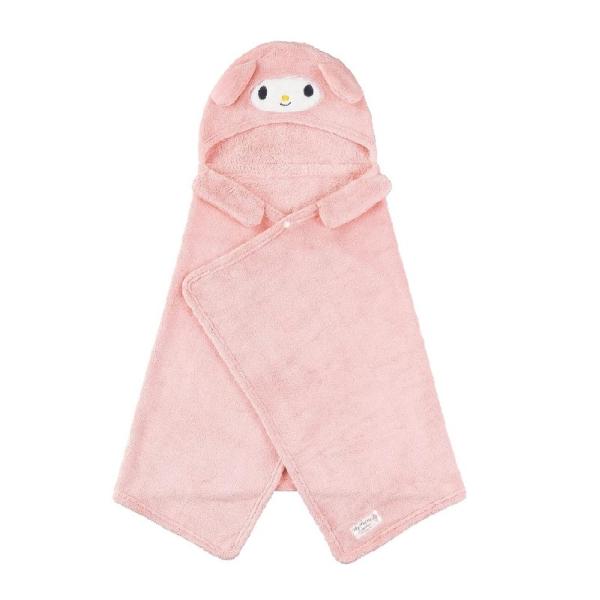 フード付きタオル サンリオ マイメロディ マイメロ バスタオル 吸水 速乾 ポンチョ ラップタオル ふわふわ 柔らかい かわいい おしゃれ 羽織れる おでかけ 海 プール キャラクター お子様 女の子 親子 マイクロファイバー お風呂 プレ...