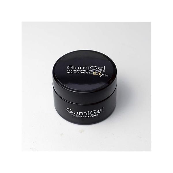 グミジェル GumiGel オールインワンジェル EXplus 17g 【中サイズ】 トップジェル ベースジェル フォルム 透明 クリアジェル フィルイン ハードジェル レベリング ぷるんとしたテクスチャー ウォータープルーフ 硬化熱軽減 ...