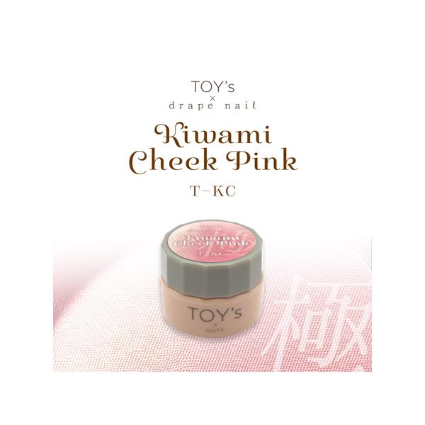 TOY's × INITY 極みチークピンク T-KC 5g 上品なカラー 美しくヌーディ ヌードカラー 大人チーク ピンク イエベ ブルベ ちゅるん ネイルカラー デザイン アート 日本製 トイズバイアイニティ ネイル 新品 送料無料