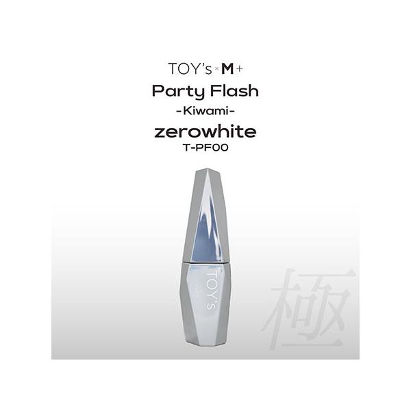 TOY's × INITY パーティーフラッシュ 極みゼロホワイト T-PF00 12ml ジェルネイル ソフトジェル ソークオフ 白 基準 グリッター ラメ キラキラ ポップ フラッシュ ネイルカラー ネイルデザイン セルフネイル ネイル...