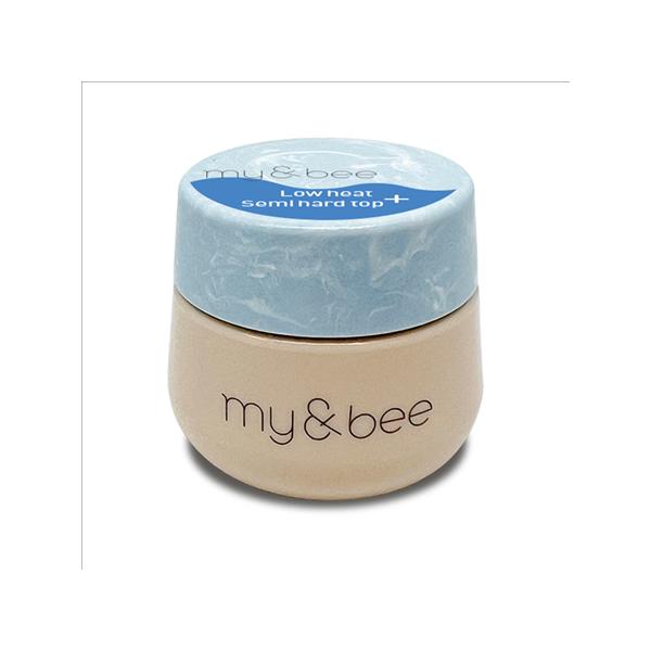 マイビー my&amp;bee ローヒートセミハードトッププラス 7g トップジェル 艶 ツヤ 強度 硬化熱軽減 ジェルネイル トップコート セルフネイル セミハードトップジェル ソークオフ レベリング ネイルサロン ネイリスト うるうるの...