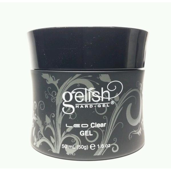 新品　送料無料　新品 gelish ジェリッシュ ハードジェル　クリアジェル ＬＥＤ　クリア 50ml　ネイリスト　セルフネイル