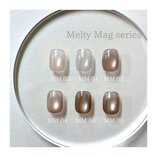 Naility! ネイリティ ジェルネイルカラー メルティマグ 4g 【6色からご選択】 MM01-MM06 マグネットジェル マグネットネイル クリア グリッター ジェルネイル セルフネイル ソフトジェル ソークオフ ネイルカラー カラー...
