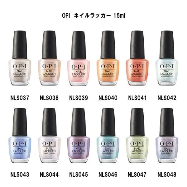 【国内正規品】 OPI ネイルラッカー 15ml 【12色からご選択】 NLS037-NLS048 ドリーミングコレクション マニキュア 速乾 ネイルカラー ポリッシュ ペディキュア 春ネイル パステルカラー 透明感 パール キラキラ セル...