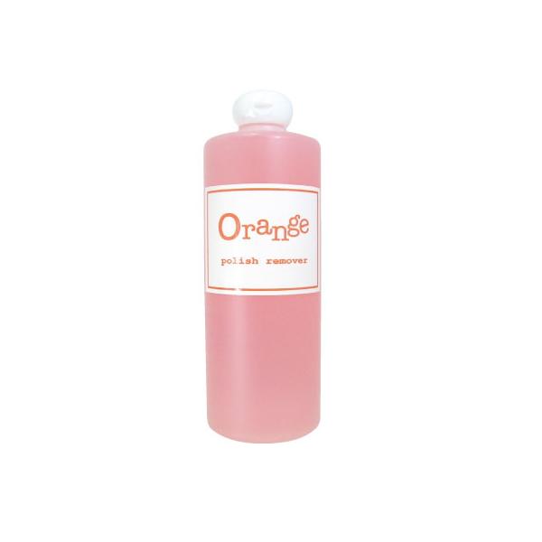 ORANGE リムーバー 500ml 【大サイズ】 ネイルリムーバー 除光液 ネイルラッカー マニキュア ポリッシュ オフ リムーブ 爪を清潔に オレンジの香り オレンジ オランジ 大容量 ネイルケア ネイルサロン サロンワーク セルフネイ...