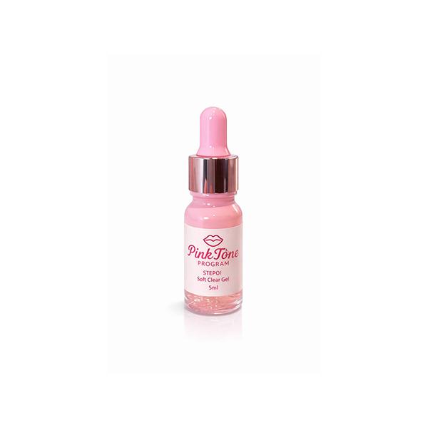 ピンクトーン PINK TONE ソフトクリアジェル 5ml STEP01 導入ピーリング 染料不使用 発色 スキンケア メラニンケア 黒ずみ 色ムラ 肌ケア 低刺激 前処理 下処理 角質ケア ネイルケア トーンケア セルフケア ホームケア...