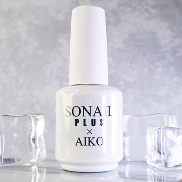 ソネイル SONAIL PLUS AIKOプロデュース ノンワイプマットコート 15ml 1本 FY001347 インクアート ミラーアート 拭き取り不要 時短 ニュアンスネイル ソフトジェルタイプ ソークオフタイプ ネイルアート ネイルデ...