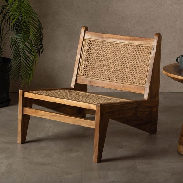 ■サイズ(cm)約 W 60 × D 73 × H 66 × SH 33※多少サイズは前後します。■重量約 12 kg■素材チークウッド、ラタン、アイアン■生産国インドネシア■お手入れ・乾いた布で軽く乾拭きしてください。・汚れがついた場合は...