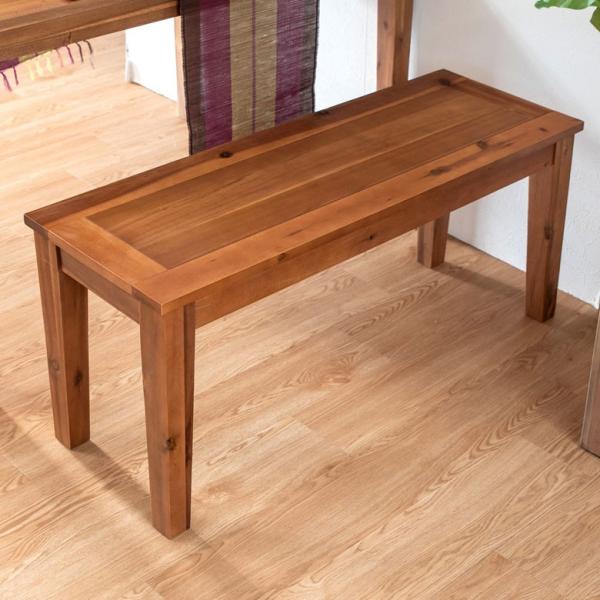 ■サイズ(cm)：約 W 104 × D 35 × H 45※多少サイズは前後します。■素材：天然木化粧繊維板(アカシア)、天然木(アカシア)、オイル仕上)■重量：約10kg■生産国：中国■備考：組み立て品■ご注意※オイル仕上げなので熱いも...