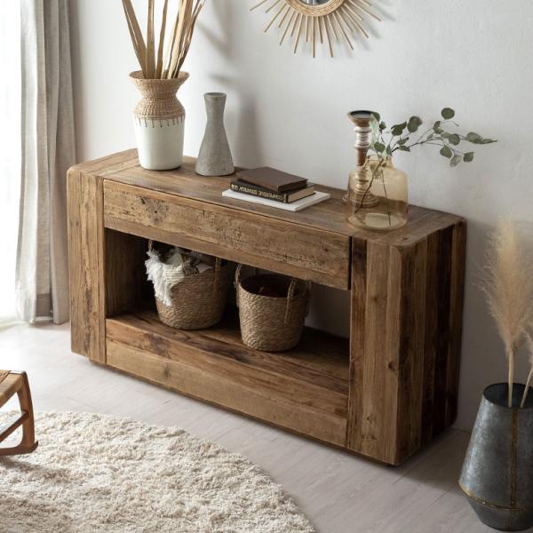 ■サイズ(cm)＜商品サイズ＞ 約 W 140 × D 40 × H 76※多少サイズは前後します。 ＜梱包サイズ＞約 W 143 x D 42 x H 79■重量約 45 kg■素材天然木（パイン材）水性塗装 ■原産国中国■備考・完成品で...