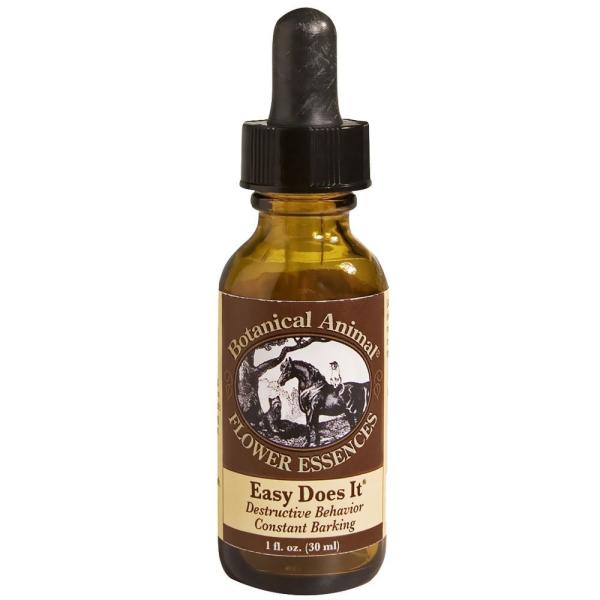 不安定のために絶えず周りを気にしているペットにとって、本エッセンスは内部の精神的な混乱のバランスを維持します。ペットの行動（例えば破壊、吠え）などに。退屈のせいで起きる問題行動。植物Animal Flower Essence Easy Do...