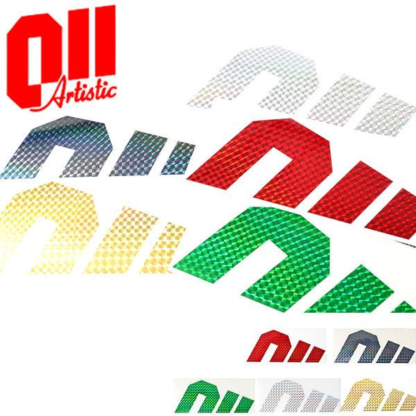 ステッカー 011Artistic ゼロワンワン アーティスティック スノーボード カッティング シールコアなファンが多い国産スノーボードブランド011Artisticより、ラメ素材のステッカーです。マイボードを買ったら、やっぱりステッカー...