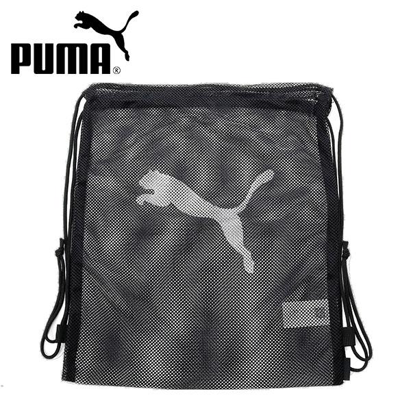 PUMA(プーマ) メッシュ ジムサック になります。メンズ・レディース・男性・女性・男女兼用・ユニセックス透け感のあるメッシュ生地にプーマキャットプリントが浮かび上がるジムサップです。フィットネスなどトレーニングやスポーツ時に、タオルや小...