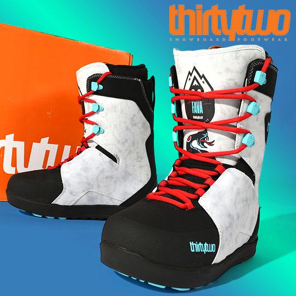 ThirtyTwo 32(サーティーツー) LASHED FAVA最も需要の高いTEAMライナー、フットベット搭載の「LASHED」EVOLUTION FOAM OUTSOLEで超軽量。しっかりしたサポート力とレスポンス性をもたらし程良い締...