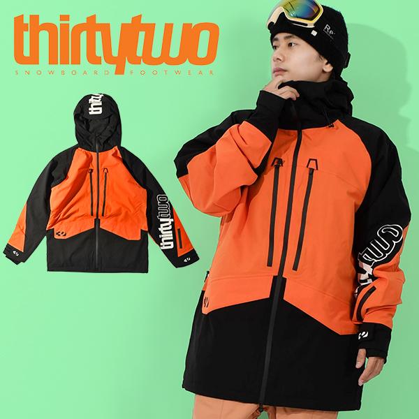 ThirtyTwo 32(サーティーツー) LASHED INSULATED JACKET防水性 / 透湿性：15,000mm / 15,000g/m?本体80グラム / 袖40グラムの合成ダウンインサレーション2L 4WAYストレッチ素材...