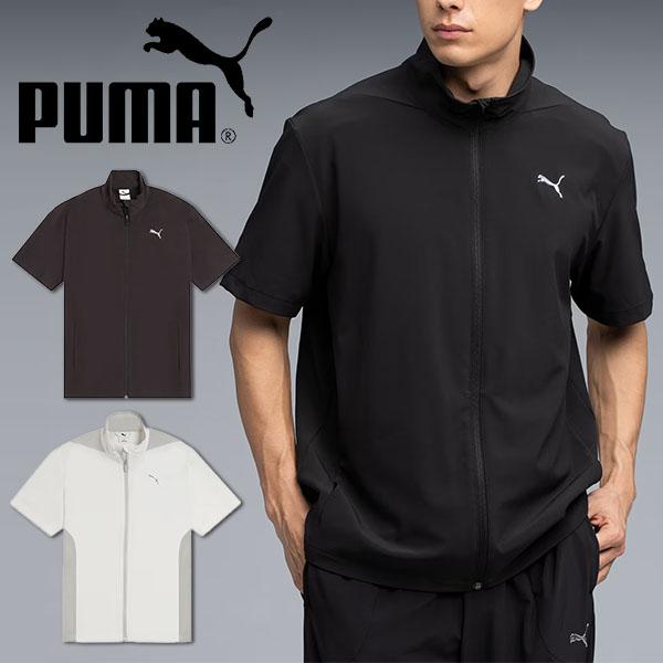 PUMA(プーマ) PUMA FLEX ウーブン SS JKT になります。メンズ・男性・紳士軽量で動きやすいウーブン素材を採用したトレーニング向けの半袖ジャケットです。さらりとしたドライな着心地が特徴で、ワークアウトからランニング、デイリ...