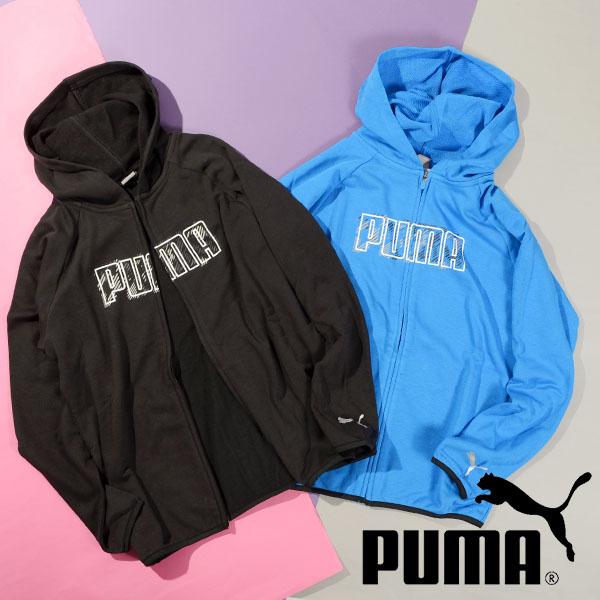 PUMA(プーマ) ACTIVE SPORTS フーデッドジャケット TR になります。キッズ・ジュニア・子供・子ども・男の子・女の子・男児・女児走りまわるのが大好きな子供たちのために作られたACTIVE SPORTコレクション。独自の吸水...