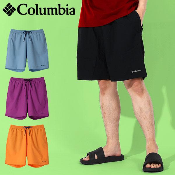 Columbia Summertide Stretch Shortコロンビア サマータイド ストレッチ ショート 紳士 男性・水陸両用ショーツです。・ウォータアクティビティでもアウトドアアクティビティでもつかいやすいデザインにしています。・...