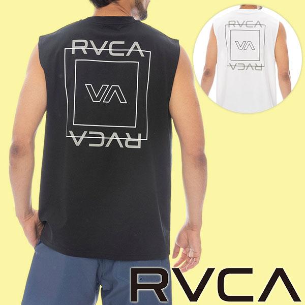 RVCA (ルーカ） ラッシュガード RVCA ルーカ タンクトップ BF041-879 BF041879吸収した水分を素早く乾かす速乾性と、日差しから肌を守るUVプロテクション(UPF50)を備えたノースリーブラッシュガード。左胸と背面に...