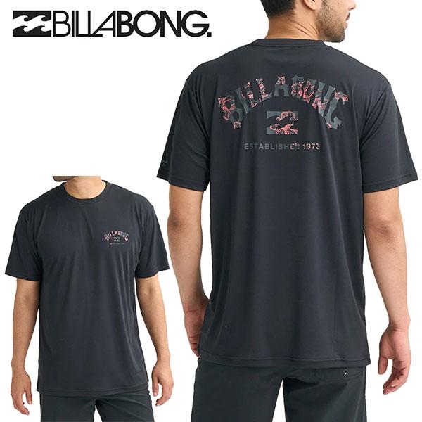 ビラボン（BILLABONG）ラッシュガード サーフ 水着 Tシャツ伸縮性に優れ、スムースタッチなMATTE UV GUARD（リサイクルポリエステル）を使用した半袖ラッシュガード。接触冷感生地によって快適な着心地をキープ。UVプロテクショ...
