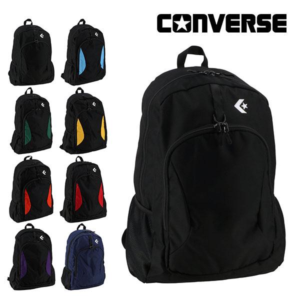 コンバース CONVERSE DパックLL C2664010男女兼用・ユニセックス・男性・女性・紳士・婦人・メンズ・レディース通学、通勤などにおすすめの約37L容量。サイドにメッシュポケット付き、リスレクター仕様のファスナー引手で、撥水加工...