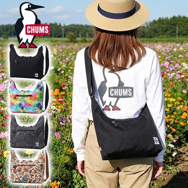 CHUMS チャムス CHUMS Recycle Plain Shoulder Bag リサイクルプレーンショルダー　CH60-4093 　　ショルダーバッグ メッセンジャーバッグ ボディバッグ ポーチ BAG メンズ レディース 男性 女...