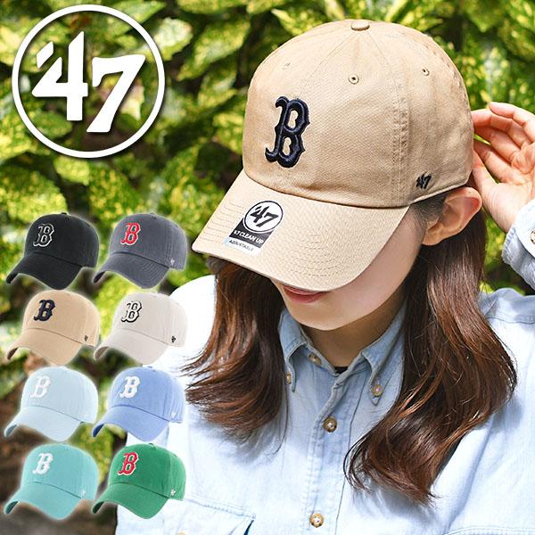 【※こちらの商品は「ネコポス発送」になりますので同梱や複数購入は出来ませんのでご了承の上ご検討ください。】47 フォーティーセブン CLEAN UP クリーンナップキャップ CAP 帽子 ボストン レッドソックス メンズ レディース 男性 ...