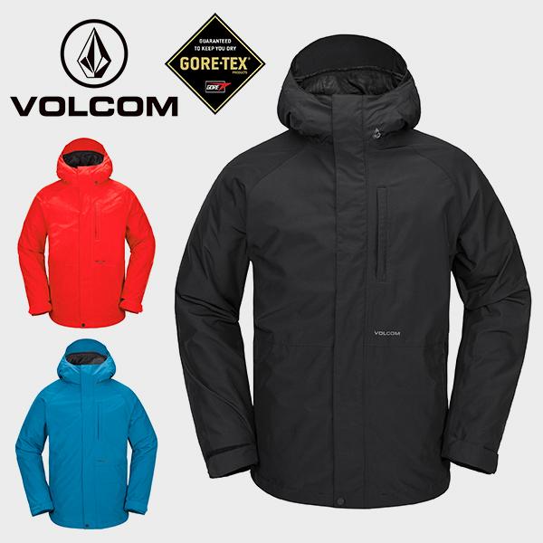 ボルコム (VOLCOM)  DUA GORE-TEX JACKET G0652507GORE-TEX リサイクル 2 層ポリ + PFCec フリー、V-Science 通気性ライニング システム、完全にテープで留められた縫い目、バギーフ...