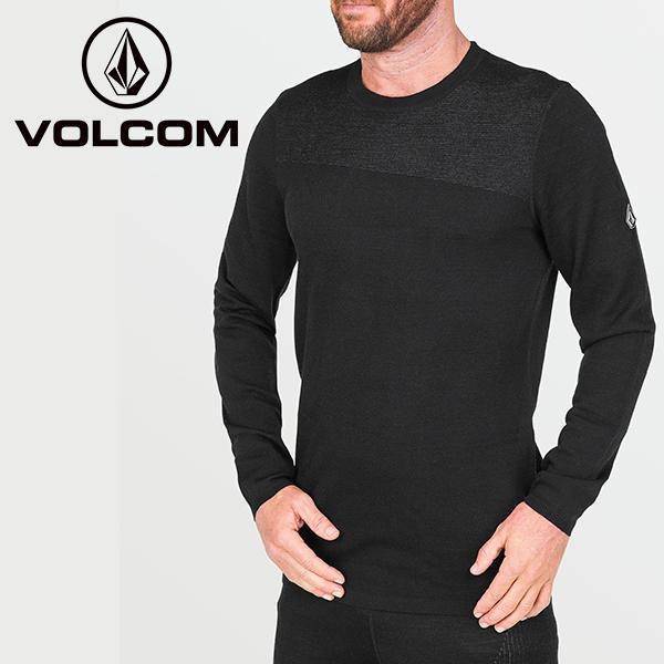 VOLCOM （ボルコム） g2152503速乾性、通気性に優れたウール混紡生地と精密に設計されたボディパネルを備えたエンジニアド クルーは、アクティブなライフスタイルに合わせて最適な快適性と無制限の可動性を提供します。Volcom の T...