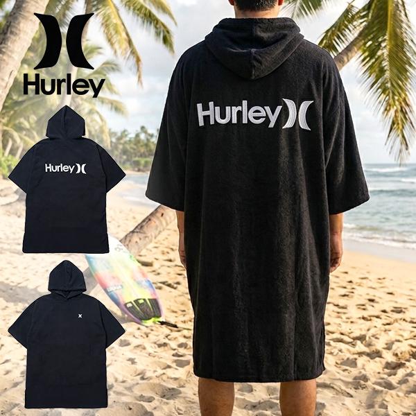 HURLEY（ハーレー)ラップ タオル ポンチョ MMI2312050ポリエステル100%でコットン等の天然繊維に比べ軽く、両面パイル組織で吸水速乾性にも優れた機能性ポンチョ。着心地の良さにもこだわり、柔らかく肌触りのよい仕上がり。内側には...