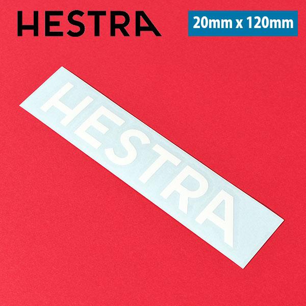 HESTRA ヘストラ スノーマイボードを買ったら、やっぱりステッカーチューンして自分だけの板に仕上げたい！！そんなアナタにオススメです！板に車に色んなところに貼ってください。サイズ：縦 20mm x 横 120mmスノボ スノーボード フ...
