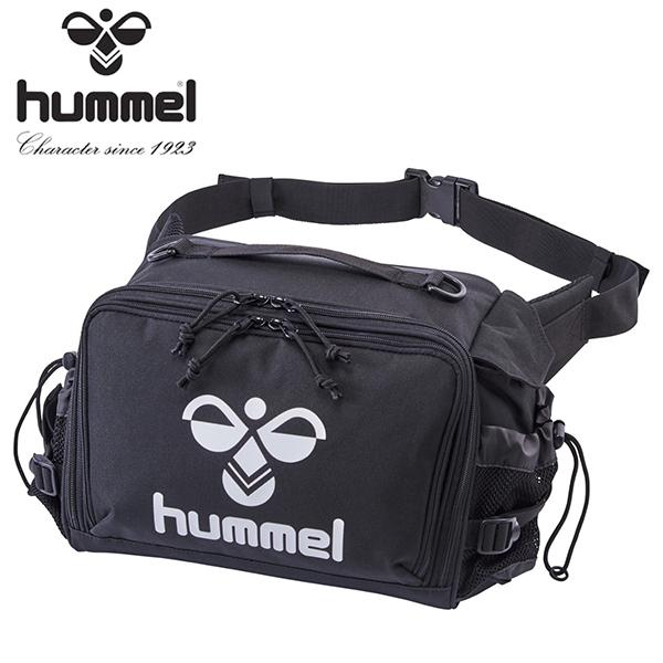 ヒュンメル(hummel)  チームウエストトレーナーバッグ（レインカバー付き） になります。メンズ・レディース・男性・女性・男女兼用・ユニセックスチームスタッフ向けのウエストトレーナーバッグ。レインカバー付きで急な雨でも安心。高さ21×長...