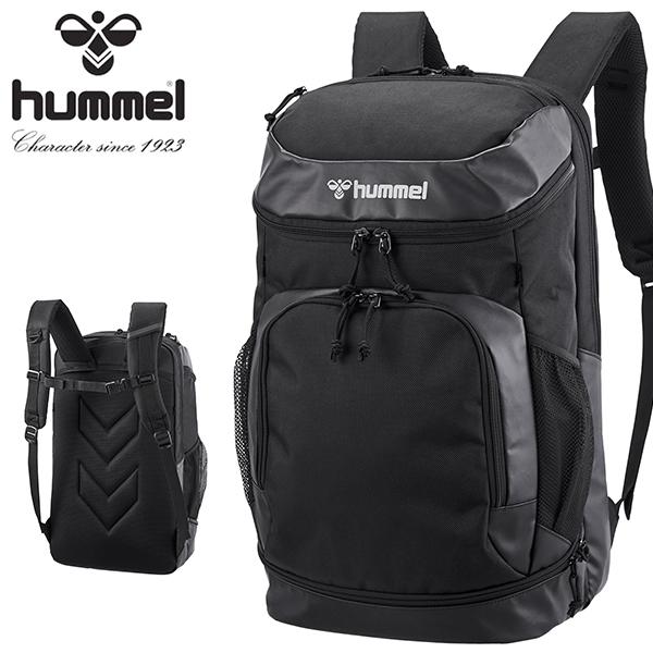 ヒュンメル(hummel)  チームバックパック になります。メンズ・レディース・男性・女性・男女兼用・ユニセックスPC用・書類用、小物用など合計7つのポケットを配置した収納力が特徴のチーム向けバックパック。高さ55×長さ32×幅23cm（...