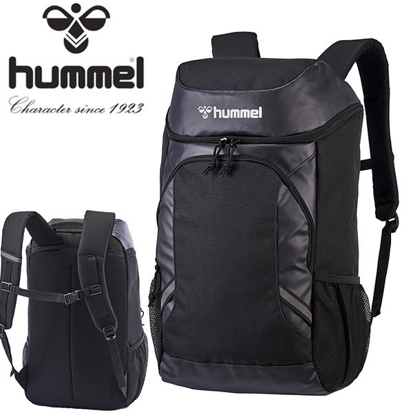 ヒュンメル(hummel)  ジュニアチームバックパック になります。キッズ・ジュニア・子どもチーム対応のジュニア用定番バックパック。前面には小物ポケットを配置。小物を見つけやすいイエローの裏地を採用。サイズ：高さ47×長さ30×幅18cm...