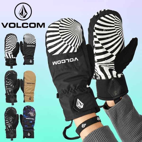 VOLCOM（ボルコム） V.CO NYLE MITT J6852608V-Science防水インサート、V-Science 2層構造、シリコンプリントパーム、80gm Thinsulateインサレーション、起毛トリコット固定裏地・スエード...