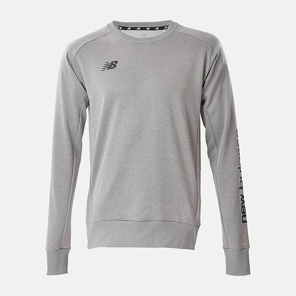 New Balance ニューバランス チームスウェット クルー JMTF2380紳士・男性用右胸にワンポイントのNBロゴ、左袖にリニアロゴを配し、ベーシックなデザインで仕上げたチーム対応のスウェットクルートップ。ポリエステル100%GR-...