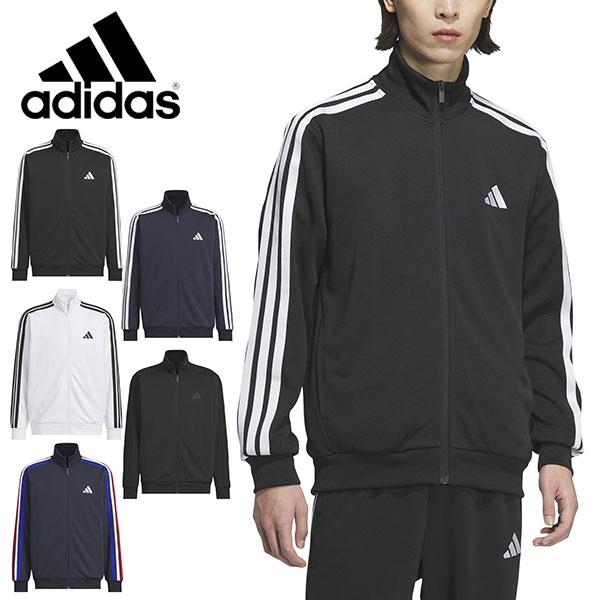 adidas (アディダス) M MH 3S トラックトップ になります。メンズ・男性・紳士リサイクル素材で作られた、クラシックなスリーストライプスジャケット。このトラックジャケットがあれば、いつでも冒険に繰り出せる。adidas AERO...