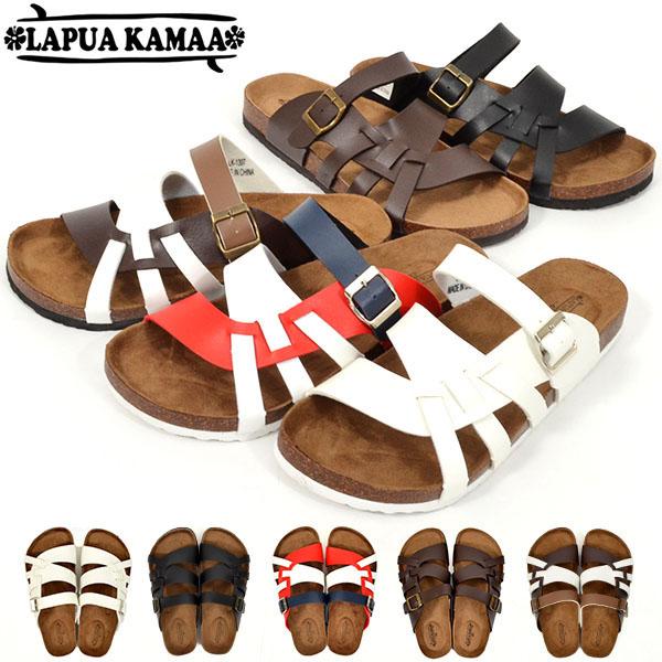 LAPUA KAMAA（ラプア カーマ）サンダル LK1307 紳士・男性用熱い季節にはピッタリのコンフォートサンダルです。網目のように組み合わされたストラップが特徴！足指に沿った形になっており、足の自然な形をあまり崩さぬよう設計されたオプ...